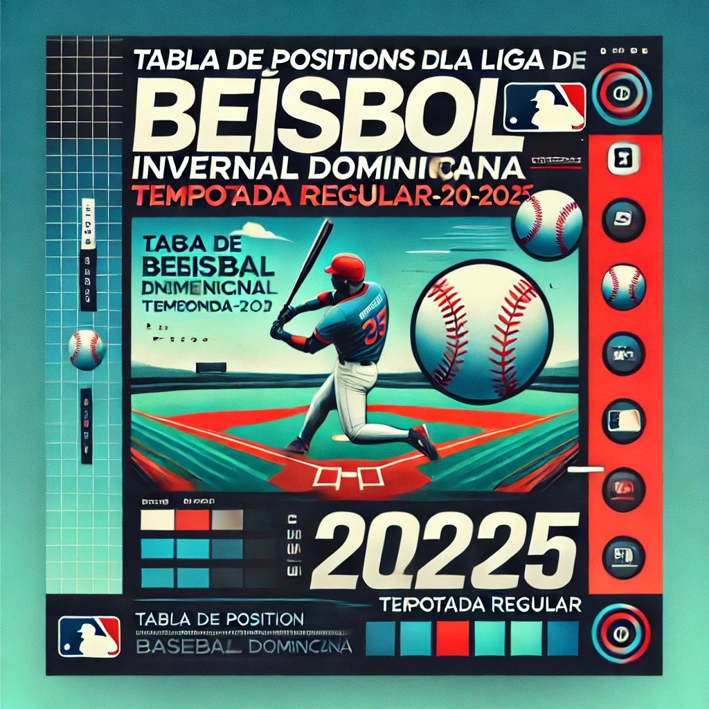 Resumen de la Tabla de Posiciones en la Pelota Invernal Dominicana 2024 ...